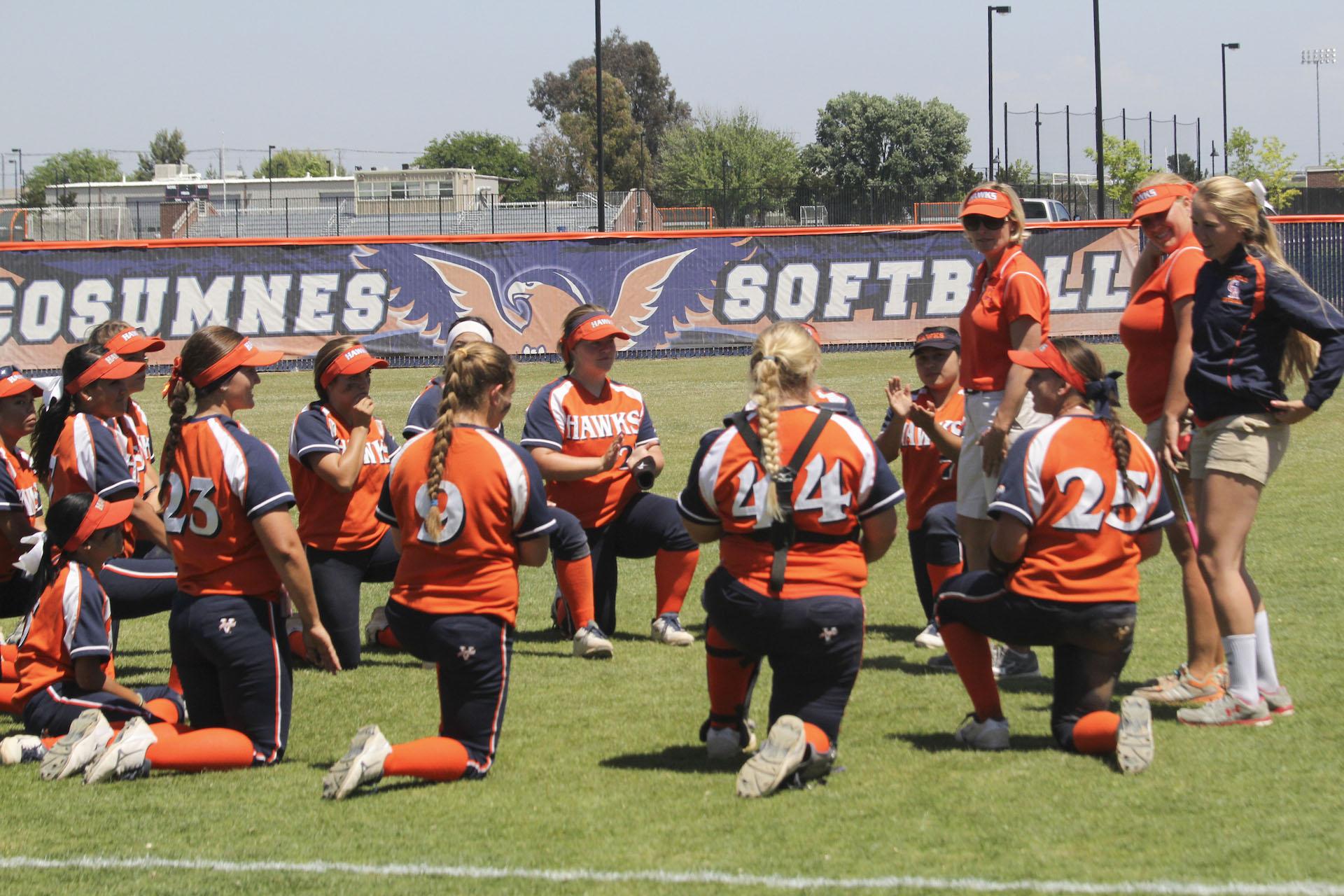 Hawks softball secure their spot in the next round of playoffs in ...